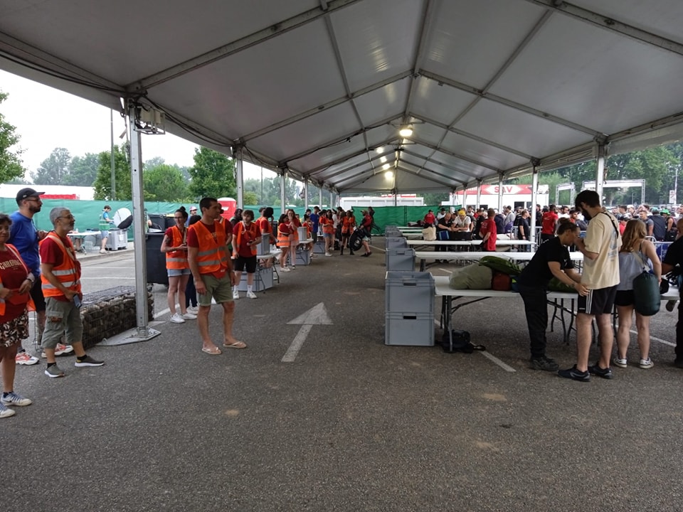 Bénévoles d’ASISE au Festival GAROROCK à Marmande
