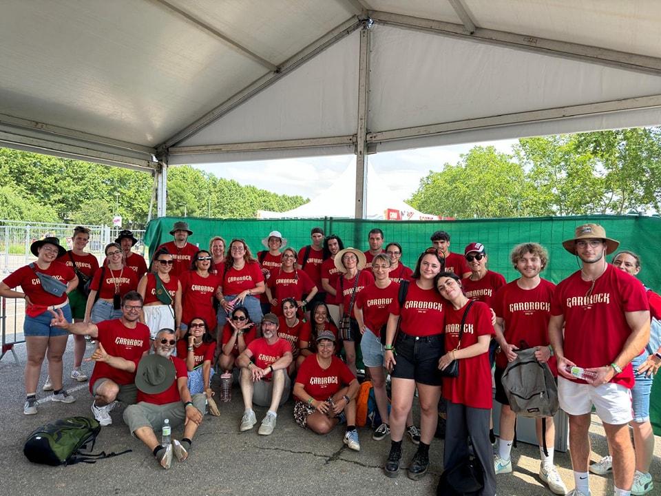 Bénévoles d’ASISE au Festival GAROROCK à Marmande